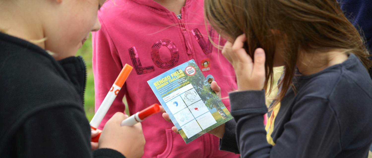 Tree Walk Ends Summer Challenge – Stop Bengeo Quarry