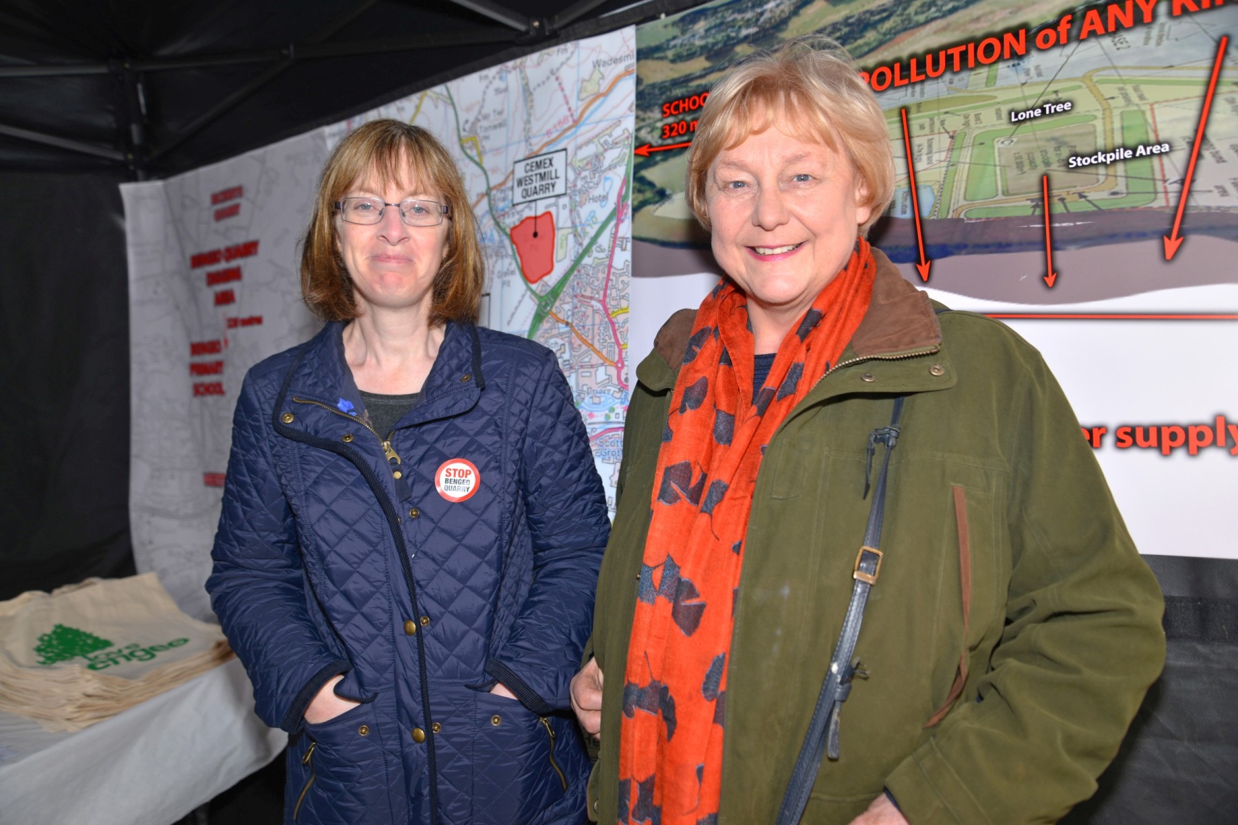 Campaign Stall Attracts Hundreds – Stop Bengeo Quarry